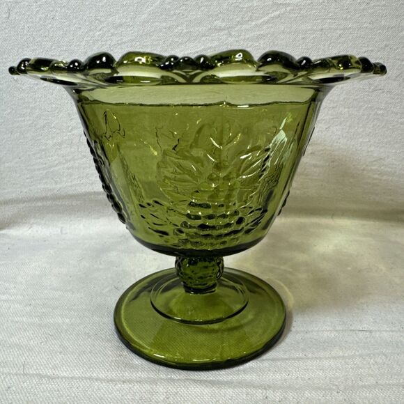 Indiana Glass | Dining | Vintage Indiana Glass Compote Candy Dish ...